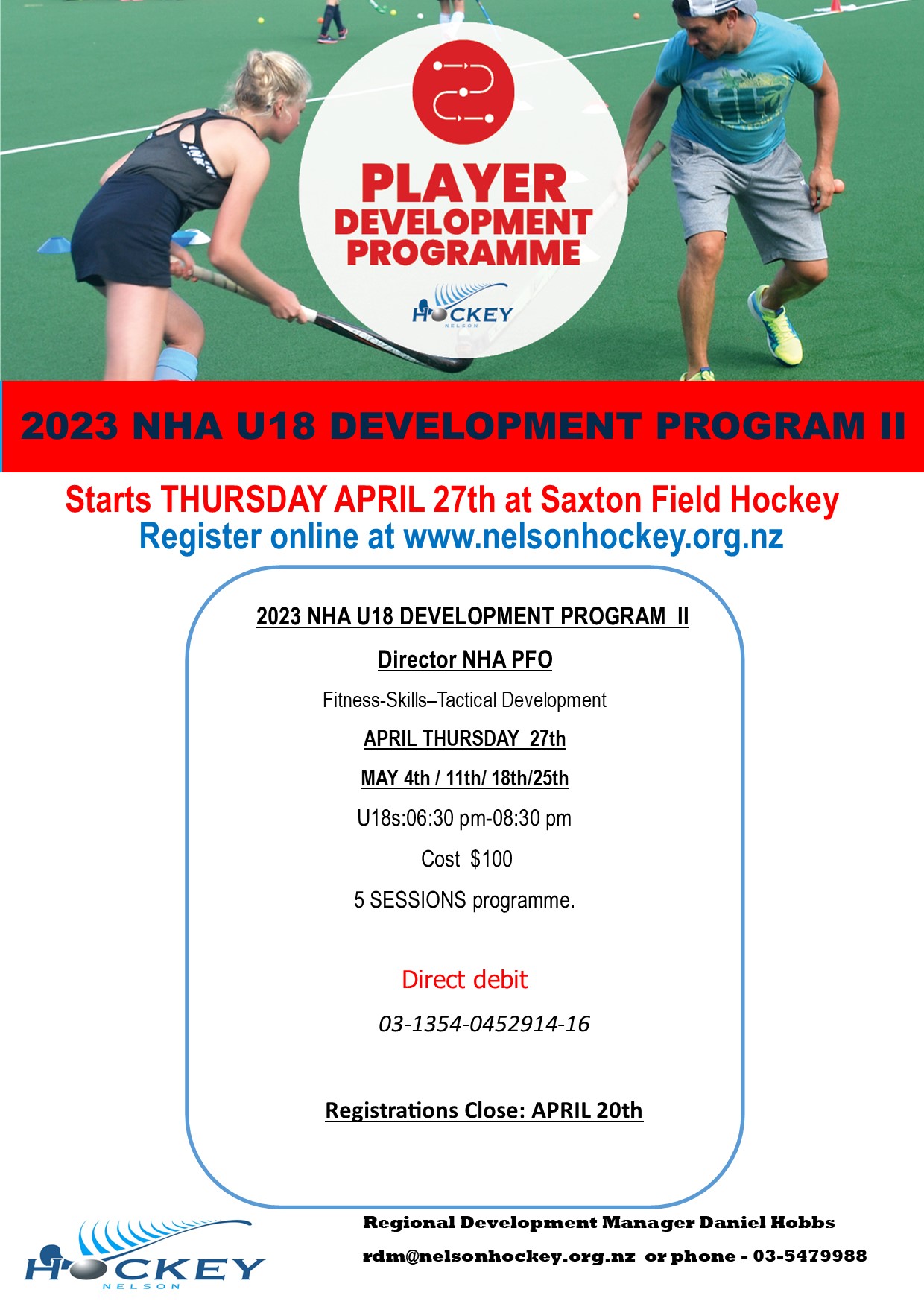 2023 U18 Player Development Programs - Nelson Hockey Association (1993) Inc