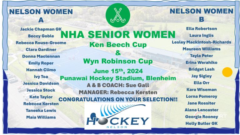 2024 Nelson Women Representative Announcement - Nelson Hockey ...